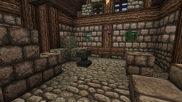 Small Medieval Town Minecraft Map