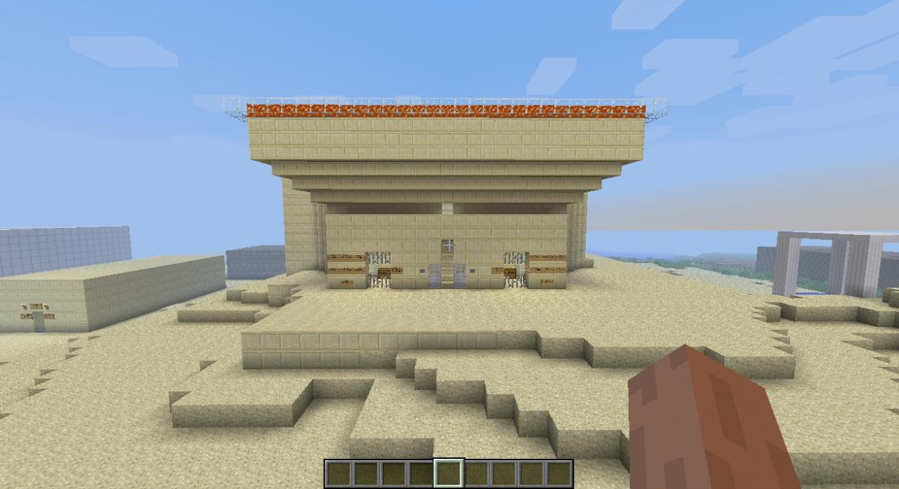Beach Bum Pyramid map Minecraft Map