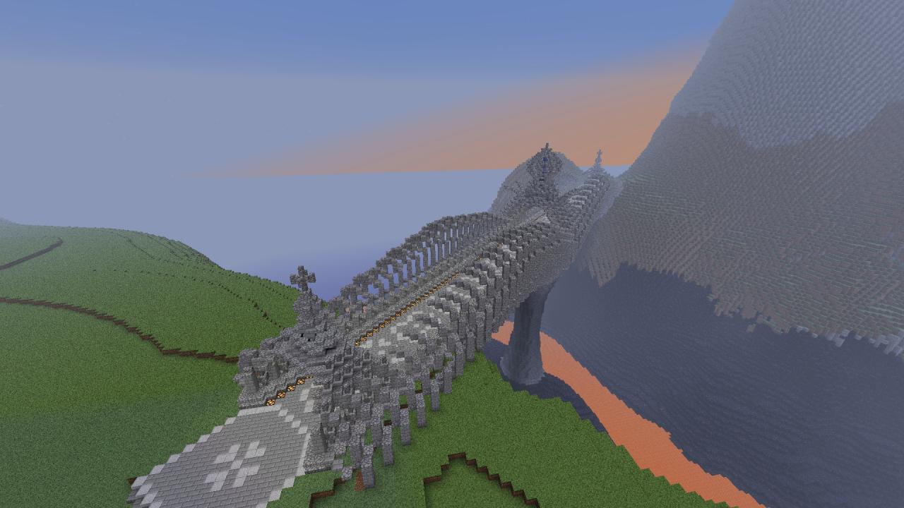 Medieval - Bridge with phantasy Elements by Obinotus Minecraft Map