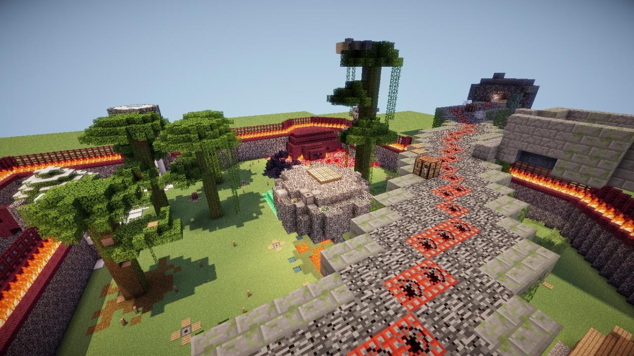 Pvp map (download)for 2-8 players! Minecraft Map