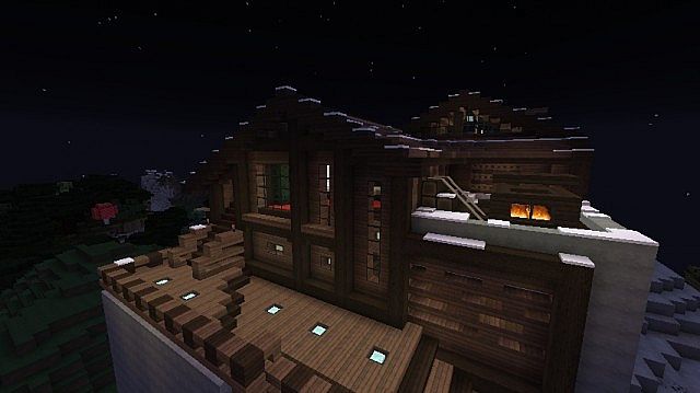 Modern/Rustic-ish House 4 Minecraft Map