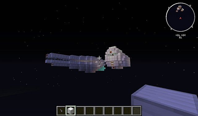 Some Spaceships Minecraft Map