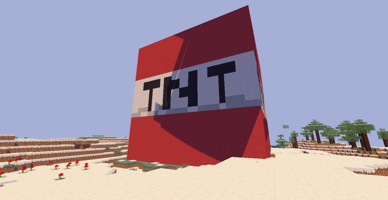 Block of TNT Minecraft Map
