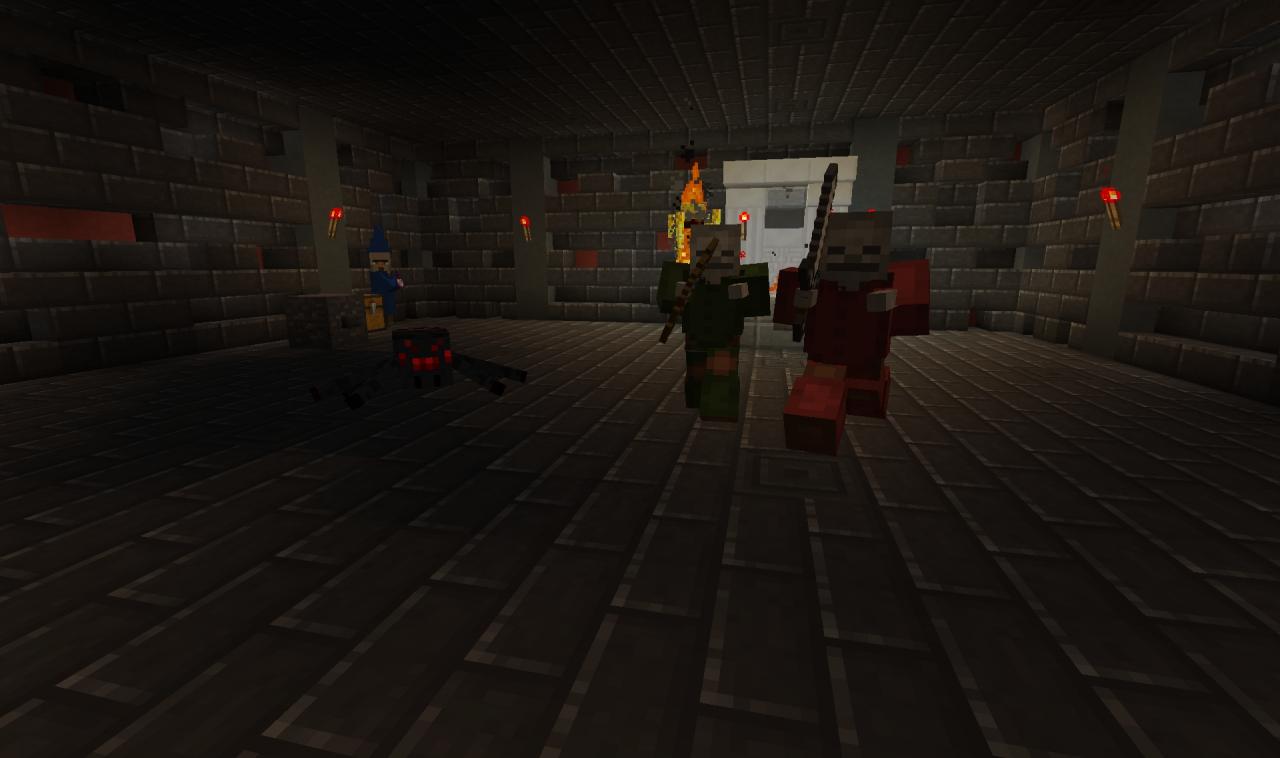 Dungeons of Minecraft WARPED Minecraft Map