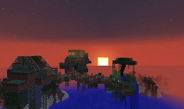 Sky Lands World Minecraft Map