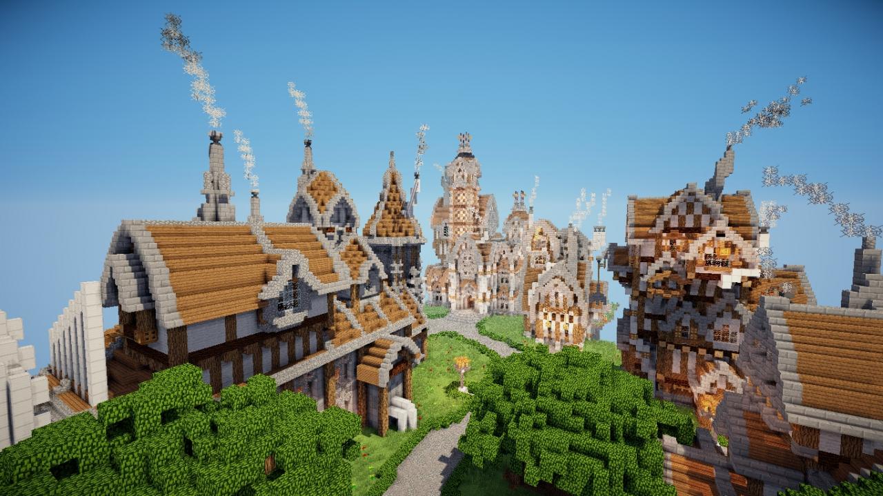 Islands of the Abyss (Steampunk Server Project) Minecraft Map