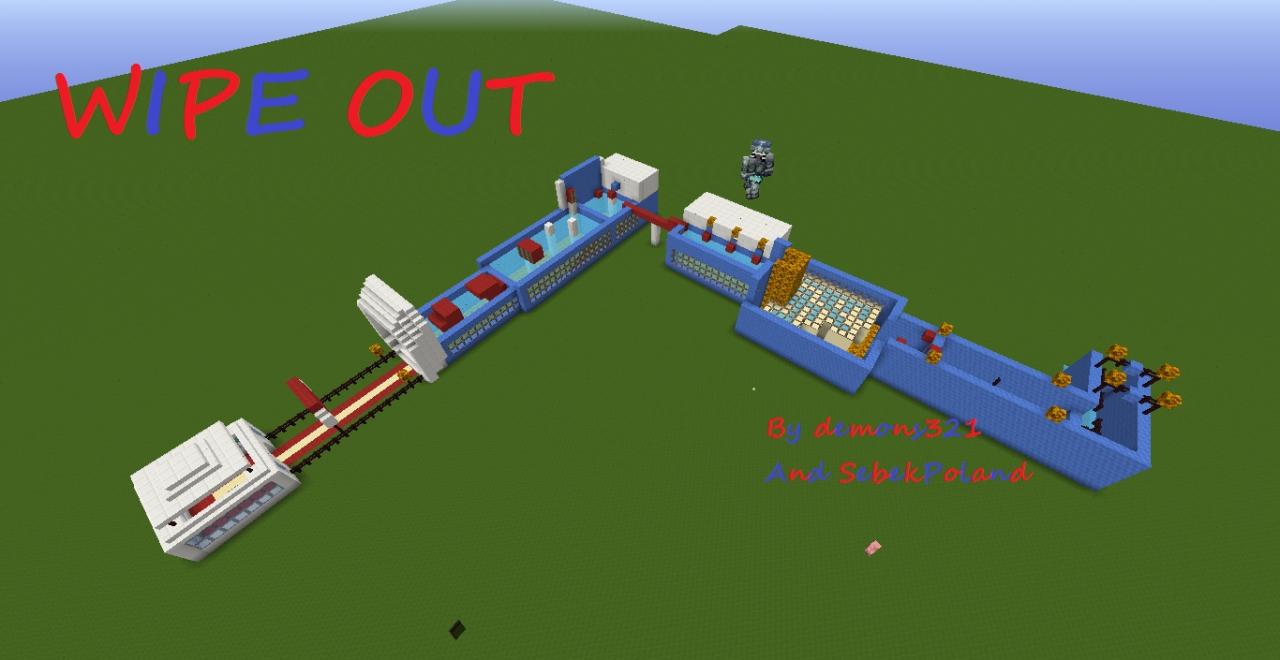 Wipe Out Minecraft Map