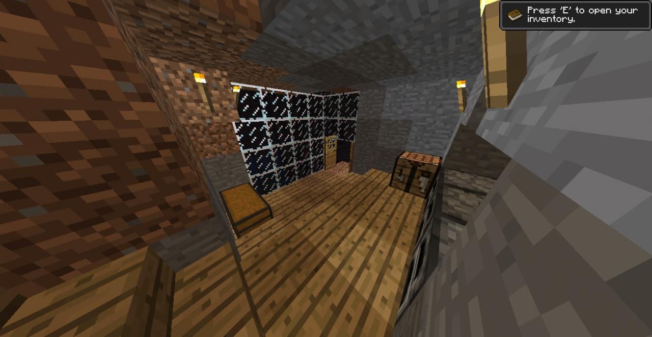 Mountain spawnpoint Minecraft Map