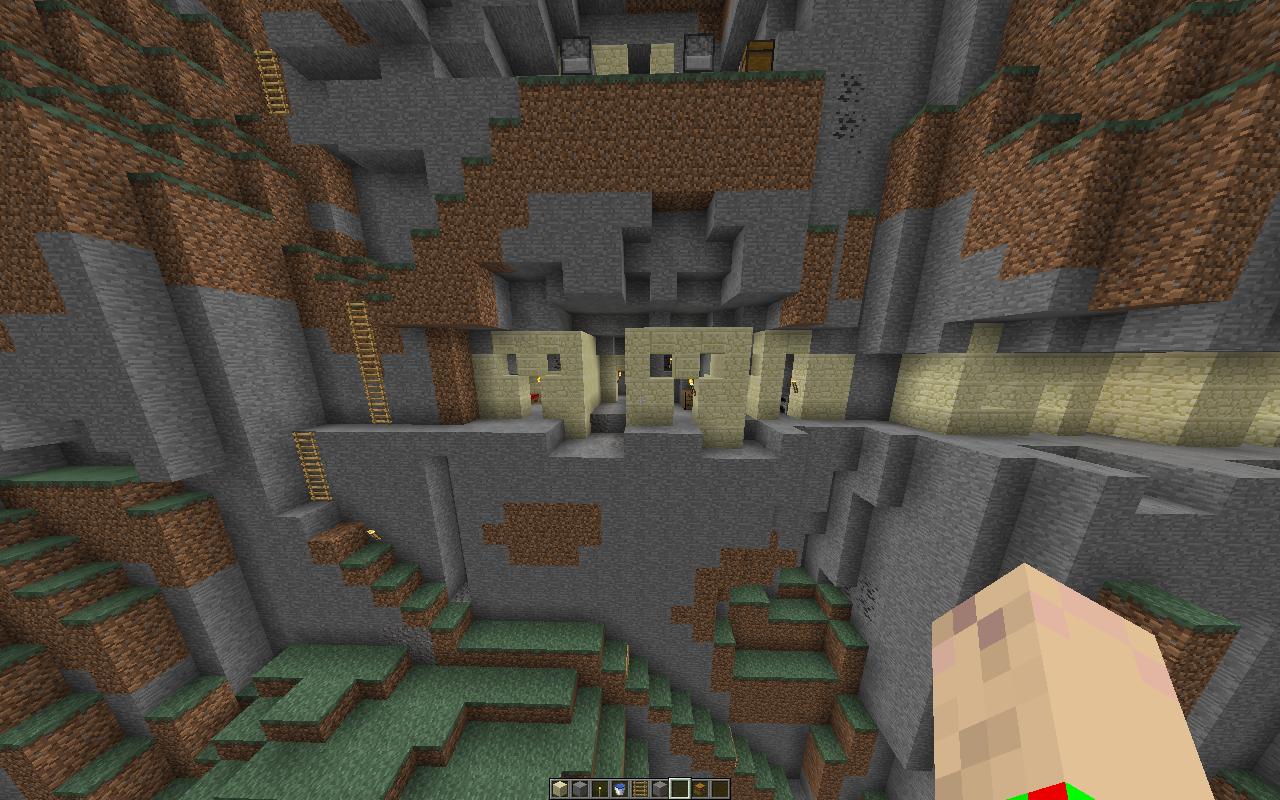 Indian Cliff Homes Minecraft Map