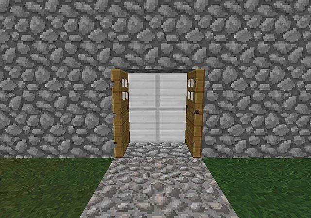 Redstone security system house Minecraft Map