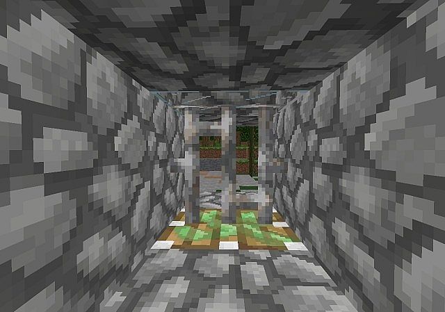 Redstone security system house Minecraft Map