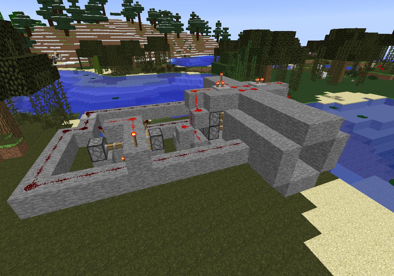 Redstone door Minecraft Map