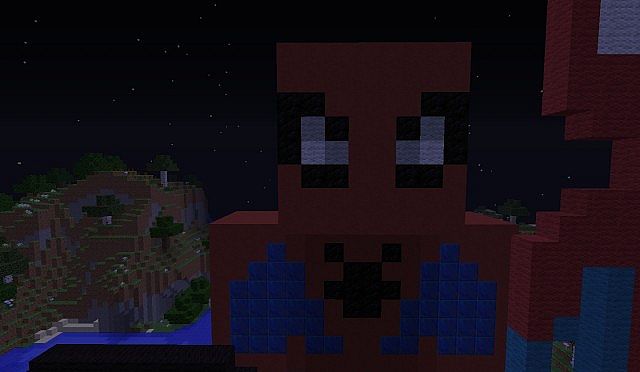 Spider-Man PixelArt Set Minecraft Map