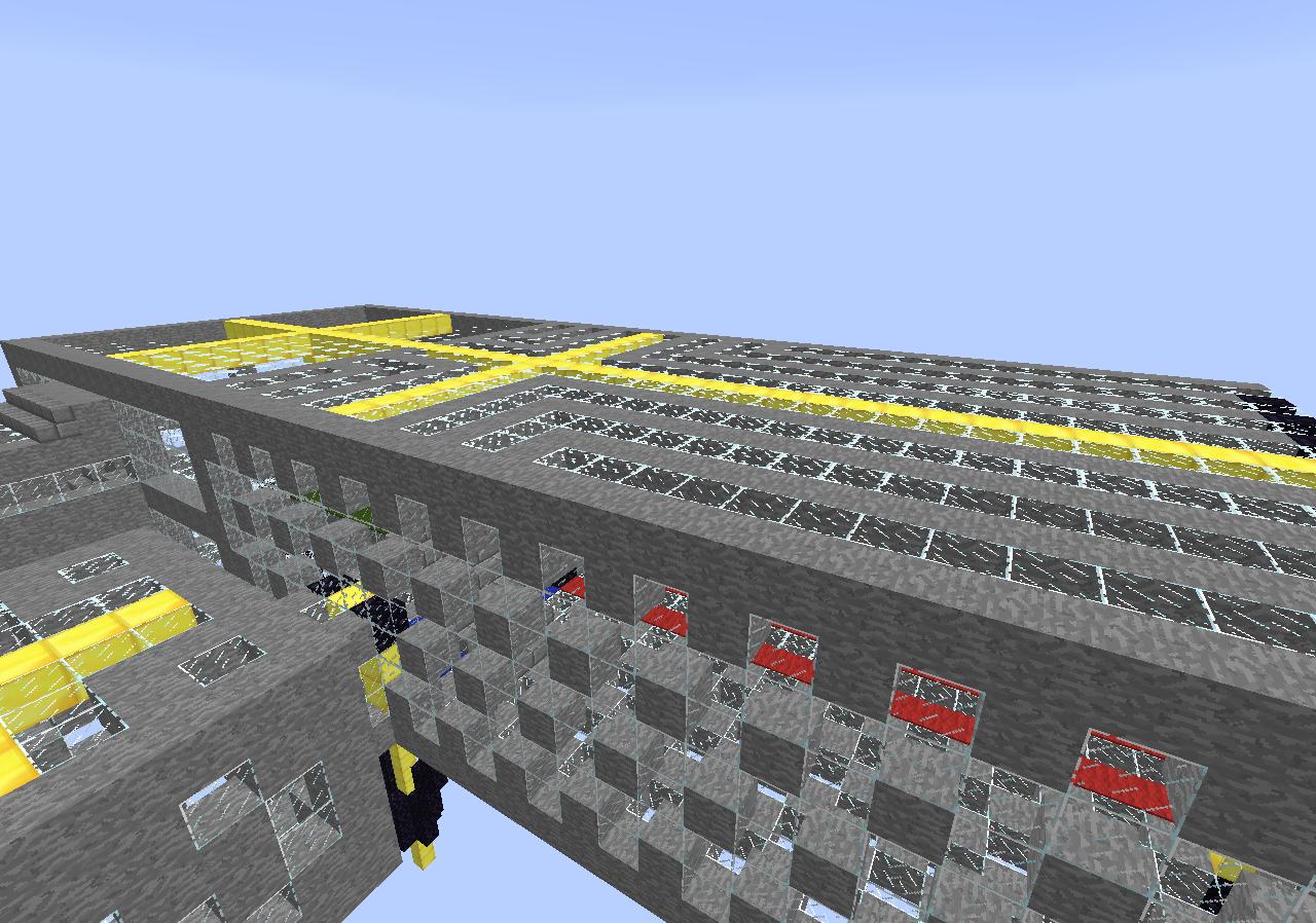 Flying castle Minecraft Map