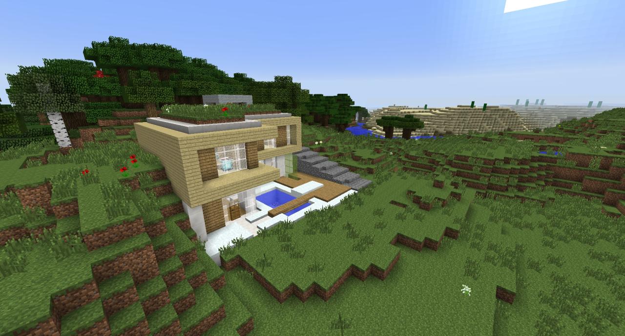 Forest cabin Minecraft Map