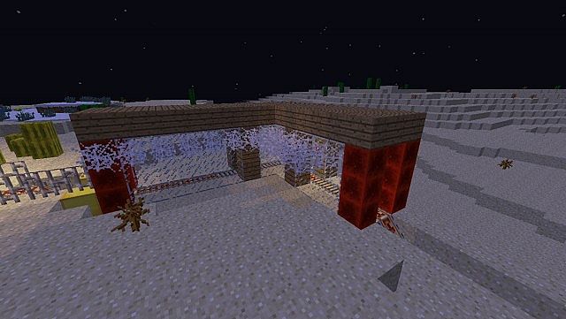 Minecart ride to a place Minecraft Map