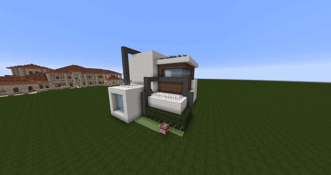 21x21 Modern house Minecraft Map