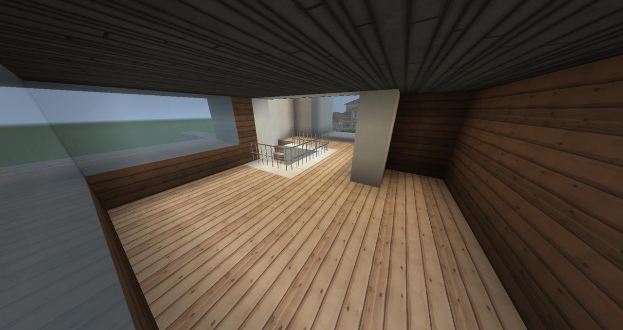 21x21 Modern house Minecraft Map