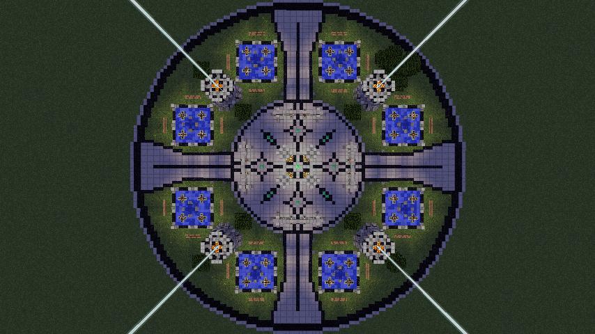 End / Otherworld Server Spawn Minecraft Map