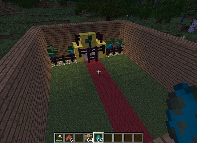 ZOMBIE ATTACK Minecraft Map
