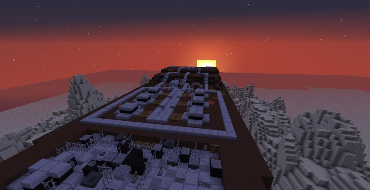 Sandcrawler Minecraft Map