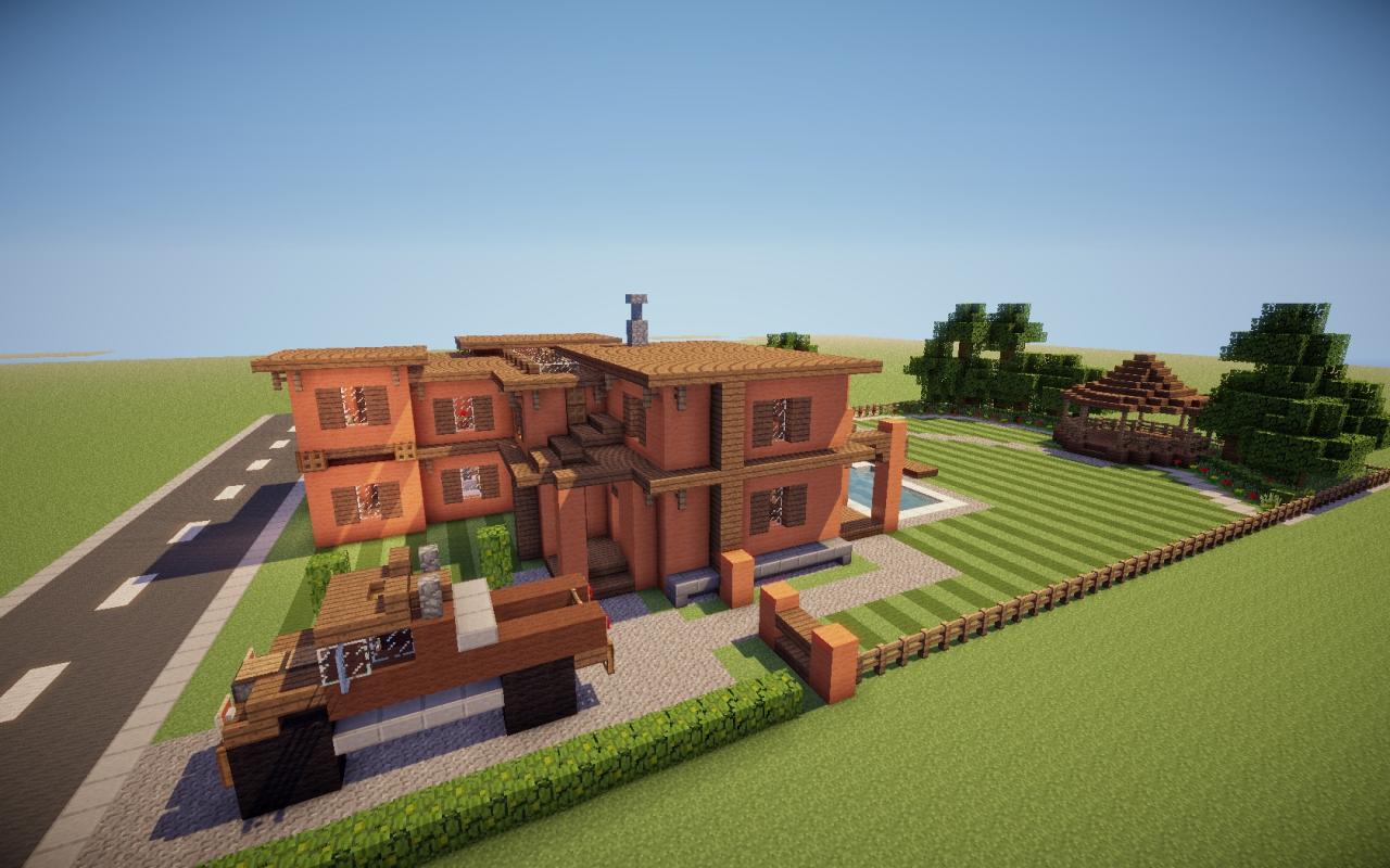 Traditional House Minecraft Map