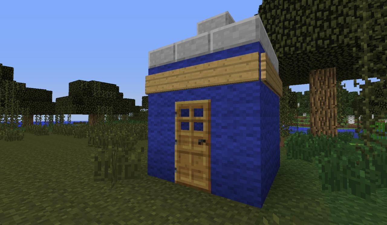 Working Tardis (Complete With Sounds) + Download Minecraft Map