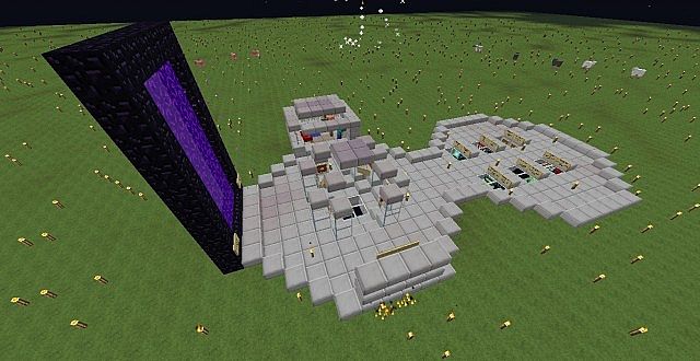 Basic Vanilla Server Spawn with Jail, and AdminShop Minecraft Map