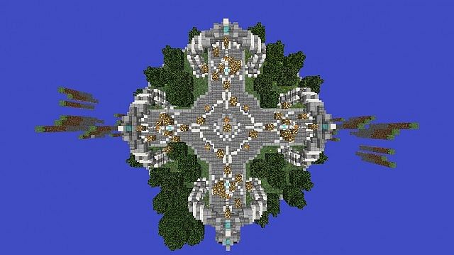 Sky Server Spawn Minecraft Project
