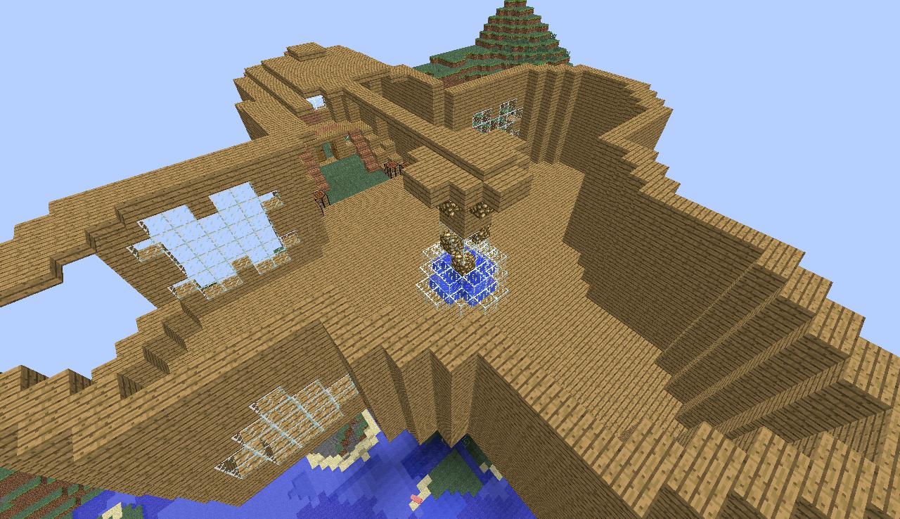 house/spawn Minecraft Map