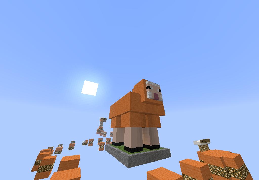 Sprint Wool Parkour Ep.2 - Orange Wool Minecraft Map