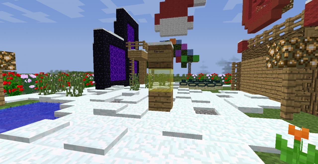Christmas 2013 Server Spawn Minecraft Map
