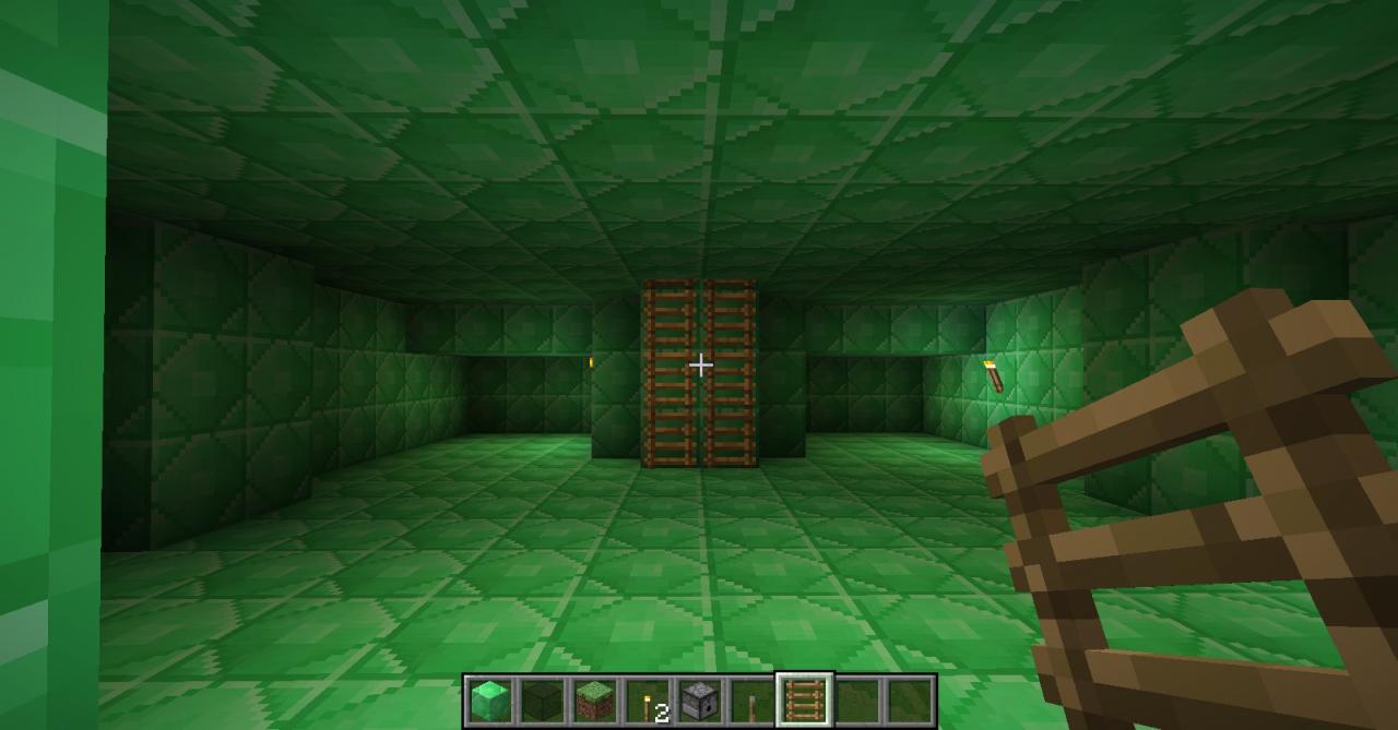 Massive creeper house Minecraft Map