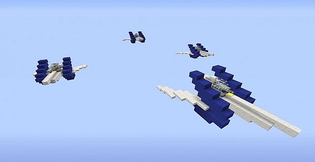 Arwing N64 Version Minecraft Map