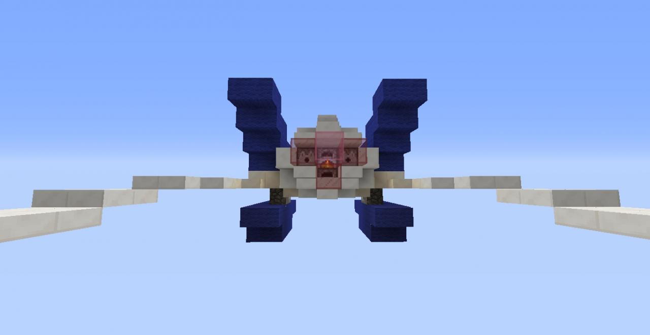 Arwing N64 Version Minecraft Map