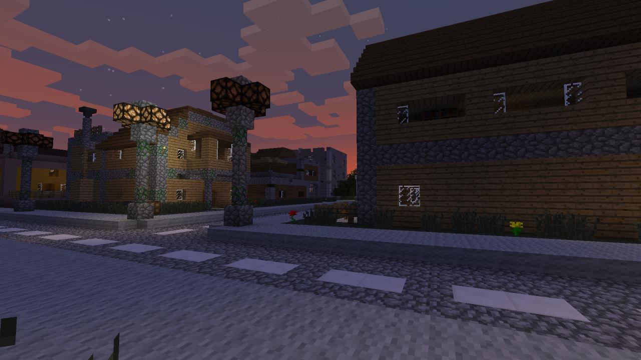 "ZombieSurv" Minecraft survival / adventure map Minecraft Map