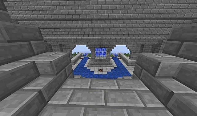 Floating server spawn Minecraft Map