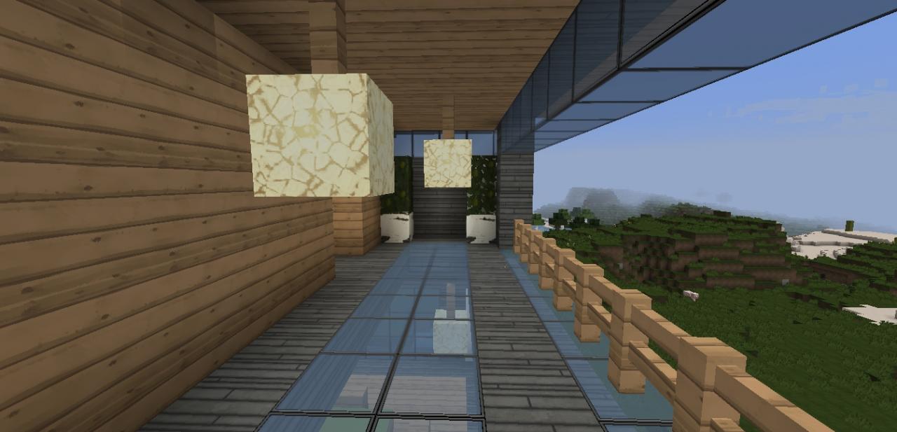 Modern house Minecraft Map
