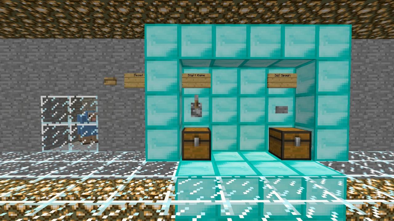 Fully Automatic Spleef Minecraft Map