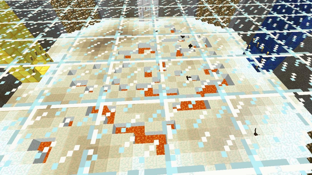 Fully Automatic Spleef Minecraft Map