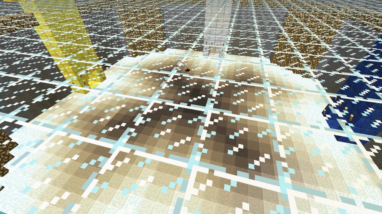 Fully Automatic Spleef Minecraft Map