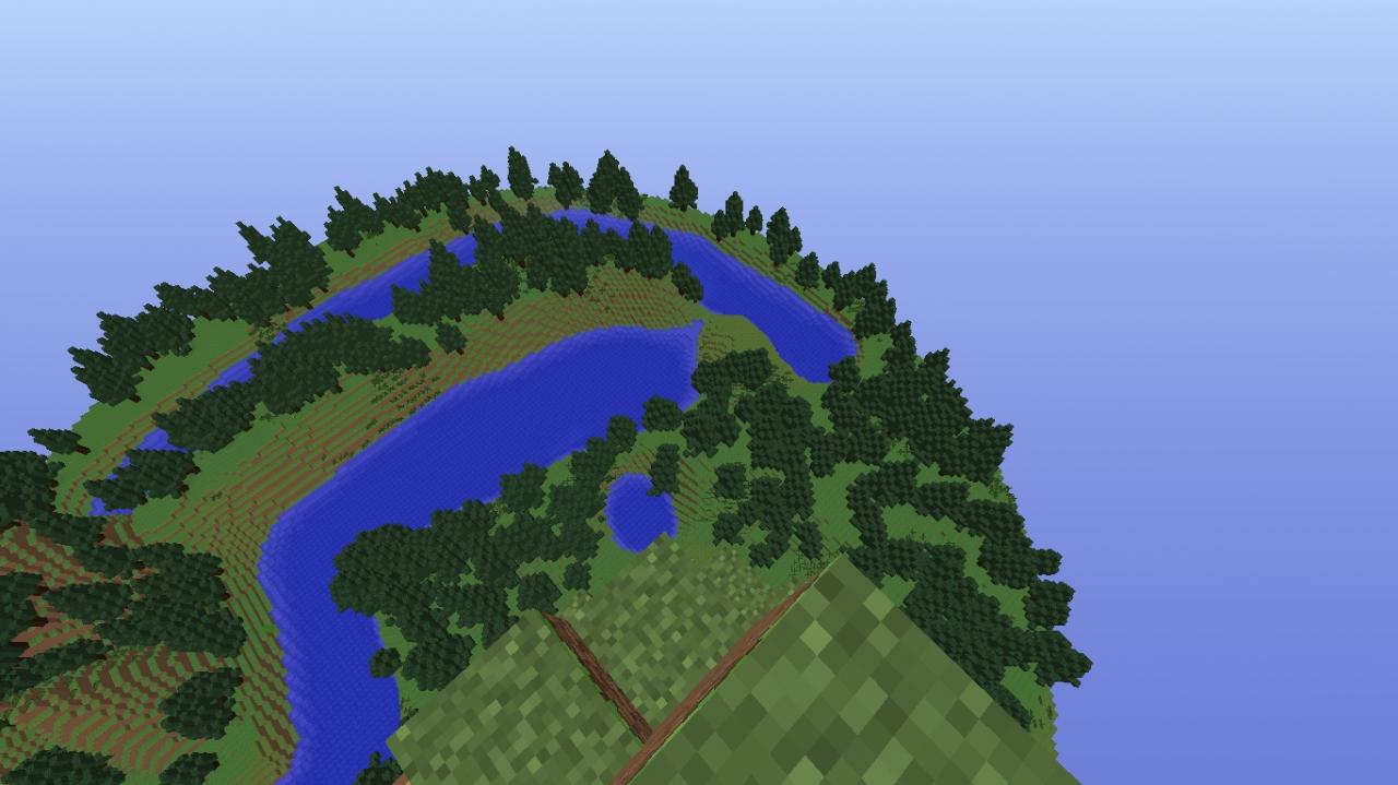 Grassy Mountains Minecraft Map