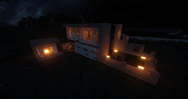 Abstract/Modern House - Timelapse Minecraft Map