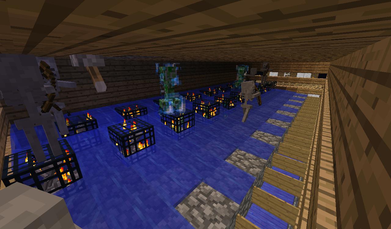 TRAPS, MOB GRINDER AND INSTRUCTIONS TO MAKE TRAP Minecraft Map