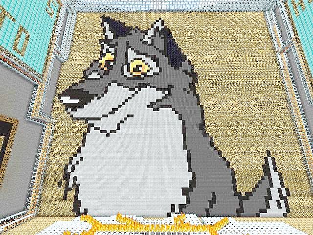 BALTO art Minecraft Map