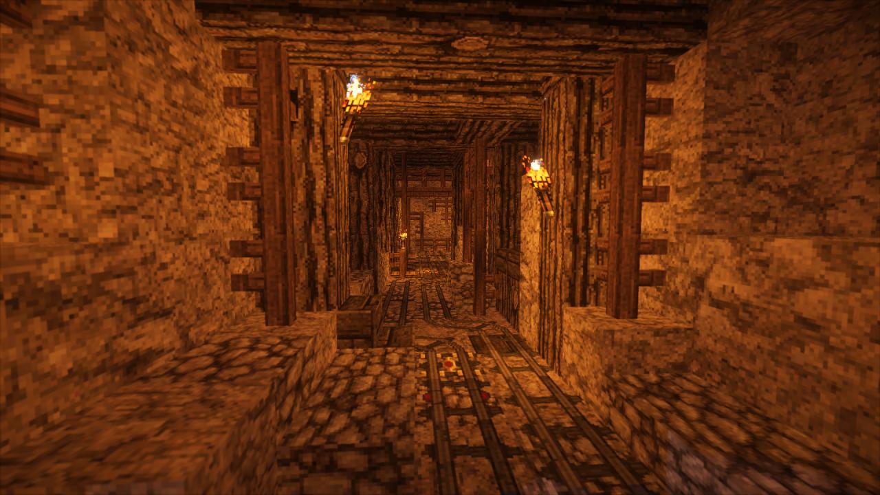 Epic Medieval Mine + [ Download ] Minecraft Map