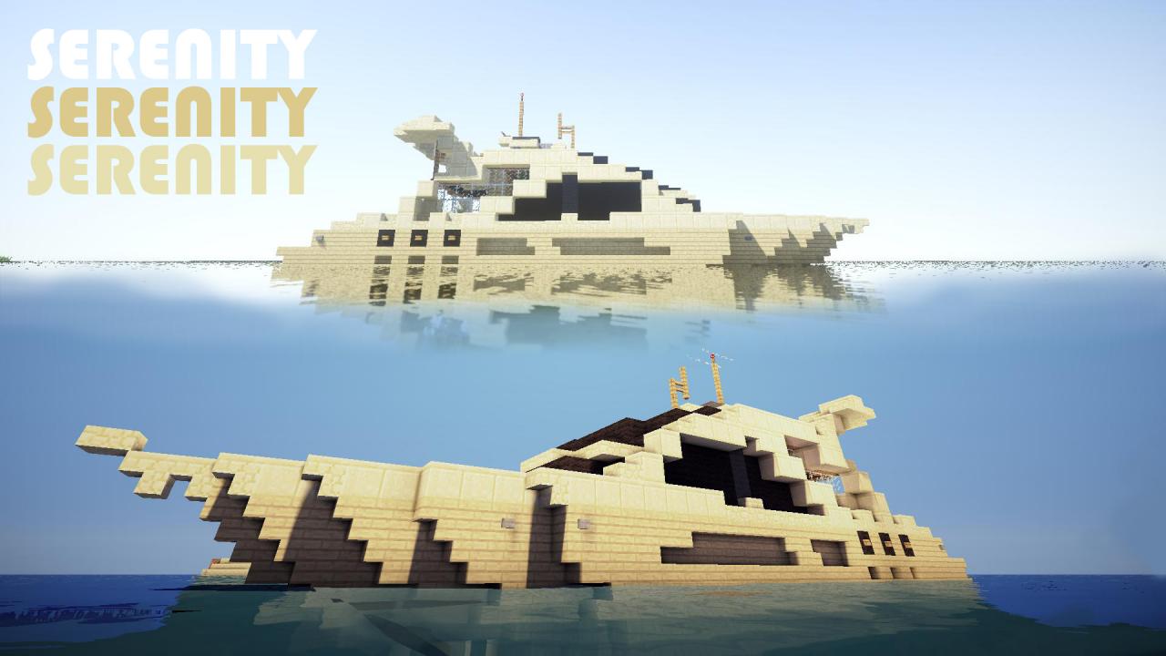 ~Serenity~ Yacht Minecraft Map