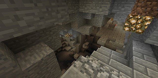 UnderGround Mine 1 Minecraft Map