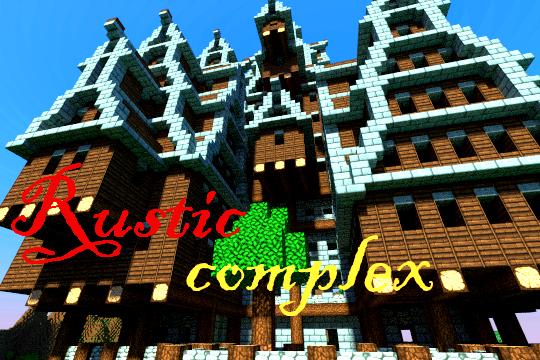 The rustic temple -an amazing rustic build by poohcraft Minecraft Map