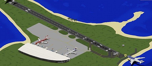 Princess Juliana Airport - Realistic modern airport [50% dowload ...